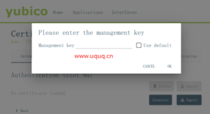 YubiKey使用教程 – 残浔的小窝