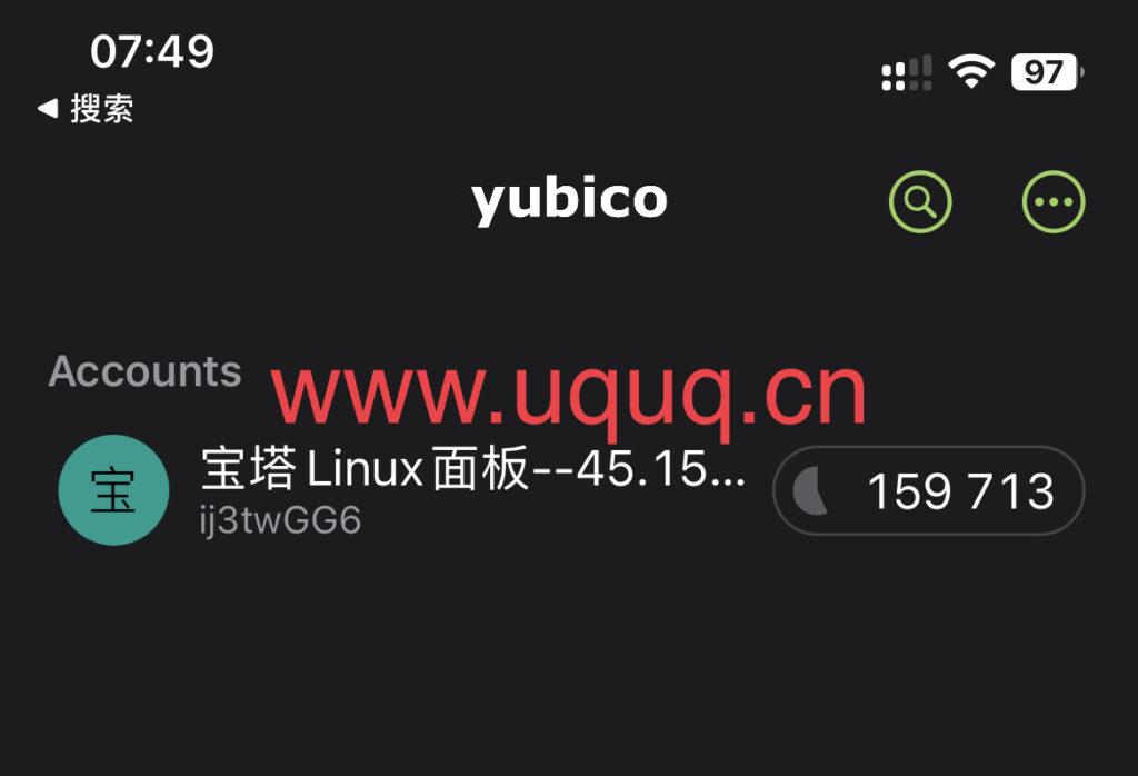 YubiKey使用教程 – 残浔的小窝